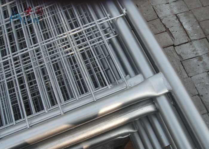 Stahl galvanisierter vorübergehender fechtender entfernbarer Bau ...